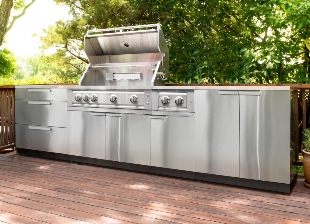 Outdoor Kitchen | Outdoor Kitchen Cabinets , Grills & Storage | NewAge ...