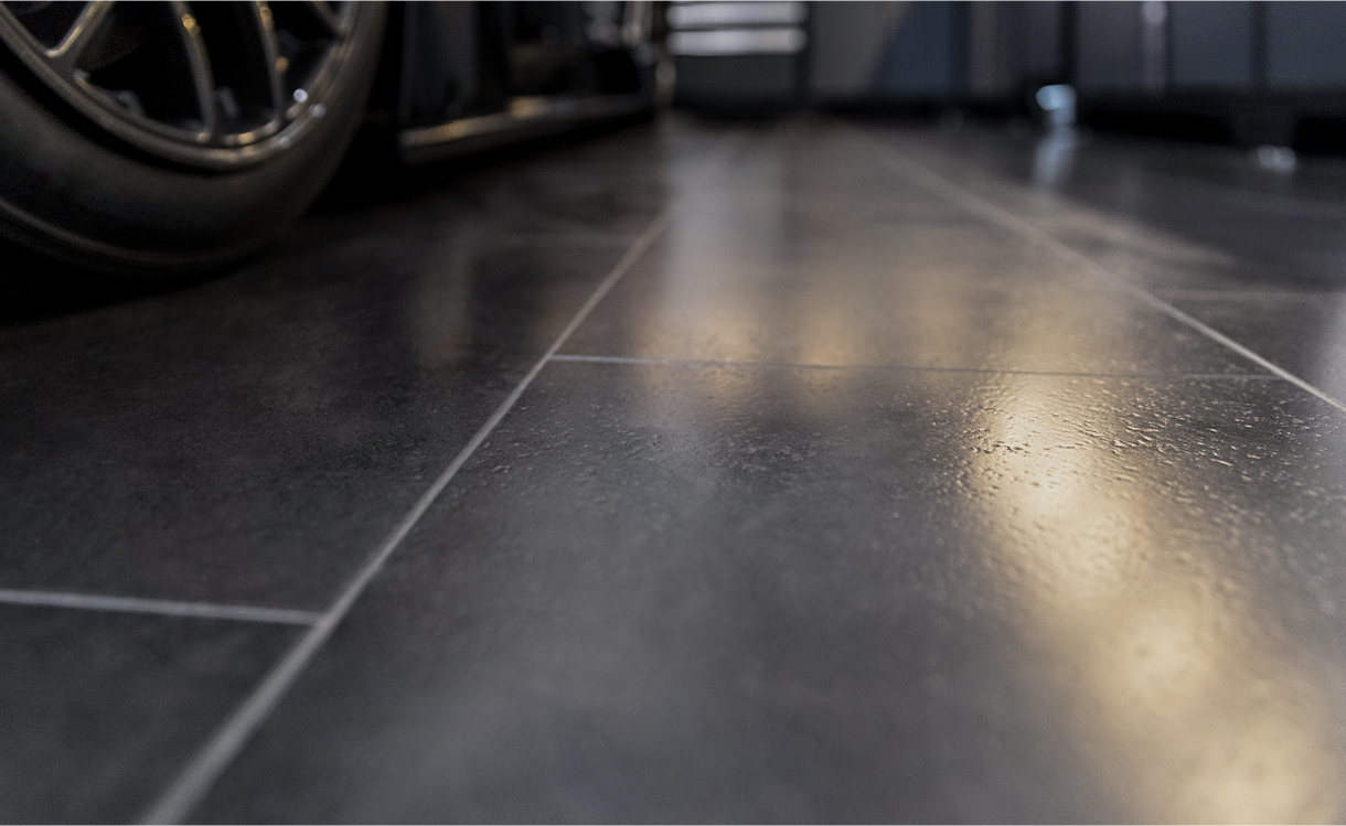 Stone Composite Luxury Vinyl Garage Flooring | NewAge Products (US)