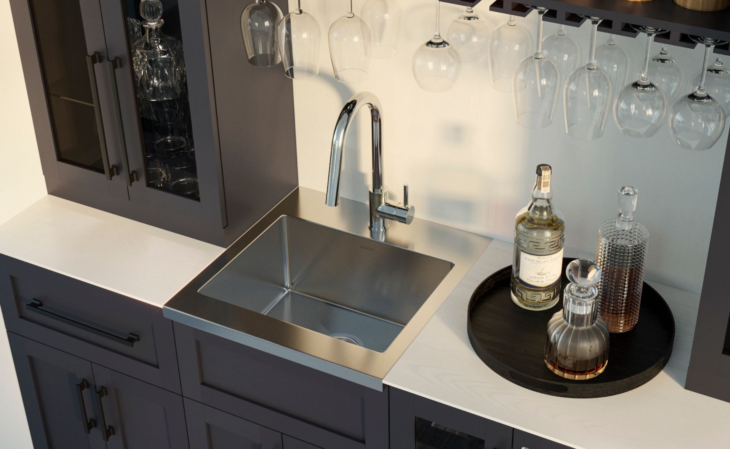 Drop Down Sink Design