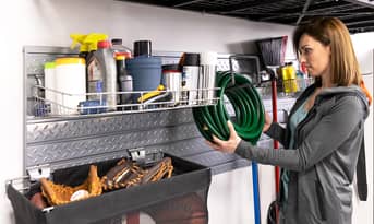 Garage Steel Slatwall | Steel Slatwall | NewAge Products